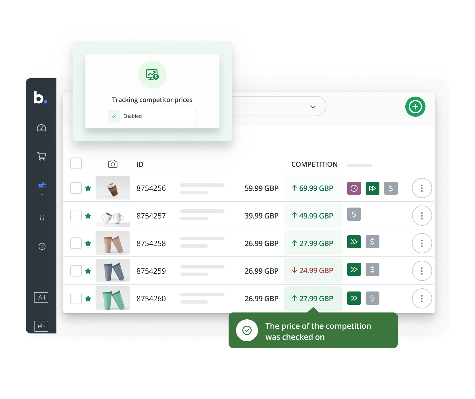 Price automation (Repricing) - Base.com