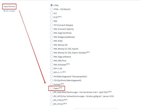 DATEV-Export jetzt verfügbar! - Base Blog