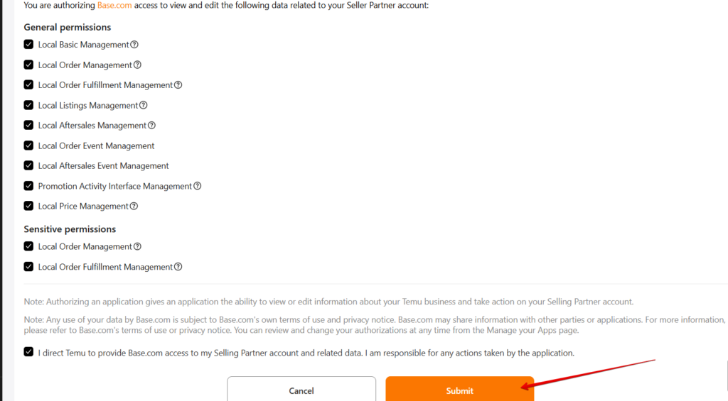 Temu – integration setup - Help Center | Base.com