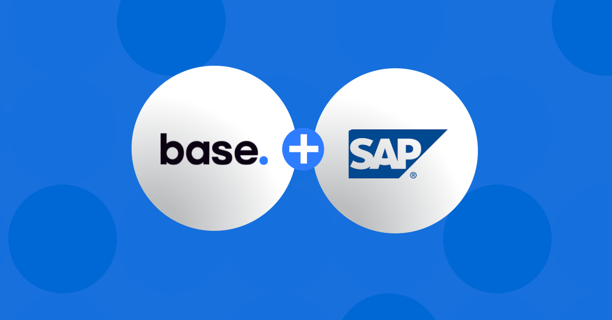 Integração da Base com SAP Business One já está disponível - Base Blog
